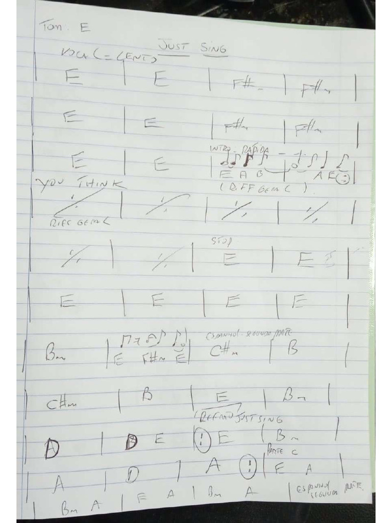 Just Sing | PDF
