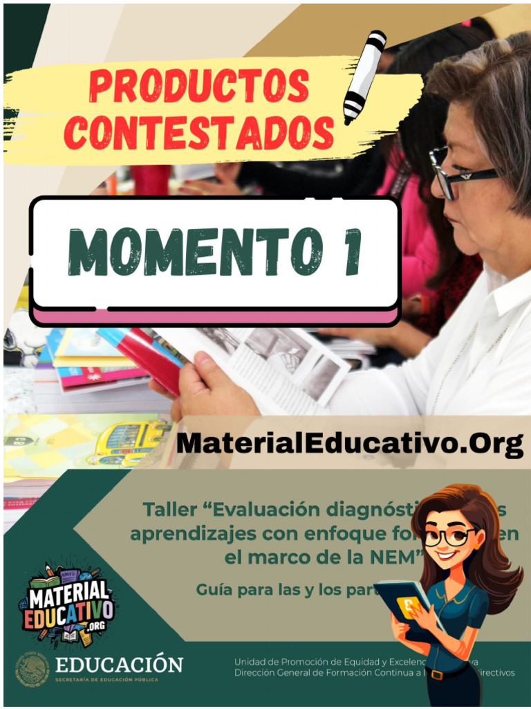 Productos Taller Evaluaci Ã N Diagn Ã Stica Momento 1 ME | PDF | Evaluación | Crecimiento ...