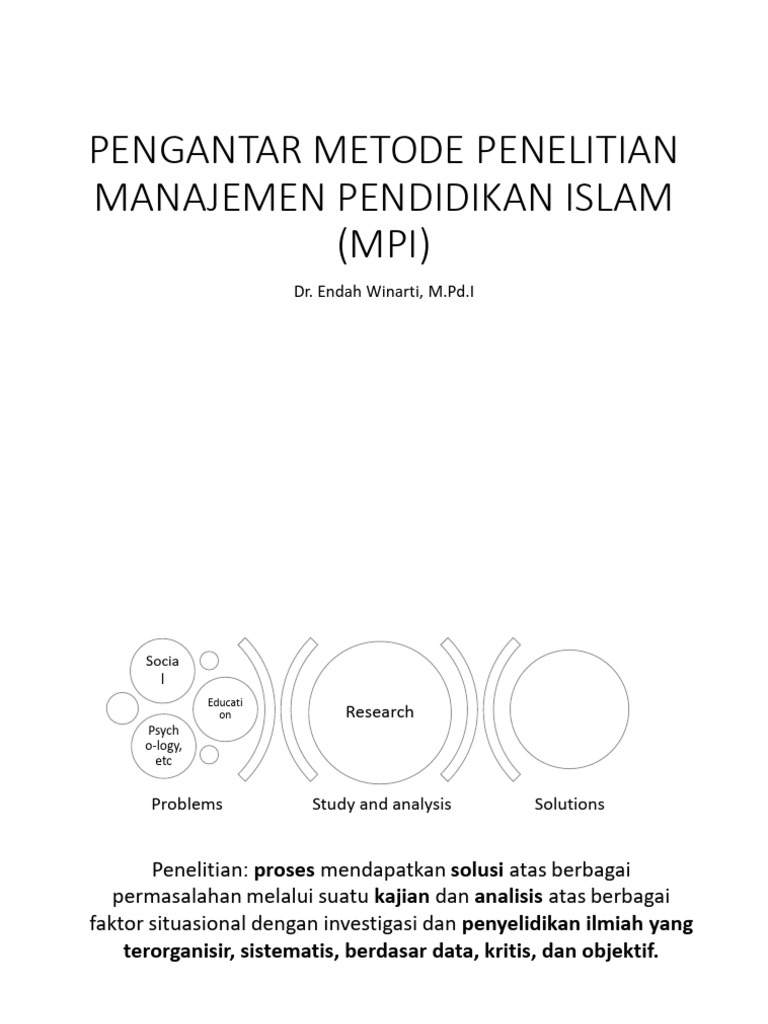 Materi Metpen Mpi - PDF | PDF
