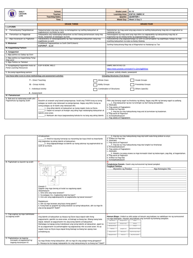 ESP 3 & GMRC 4 | PDF