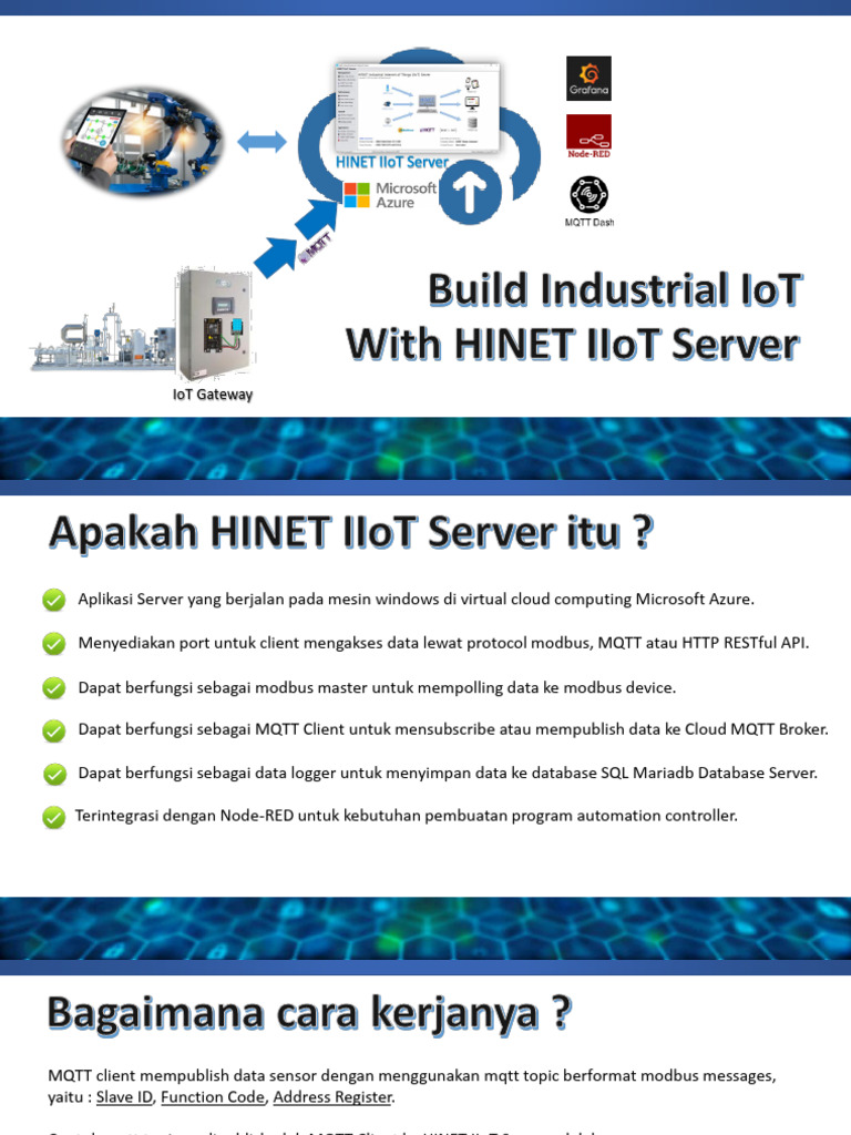 HINET IIoT Server | PDF