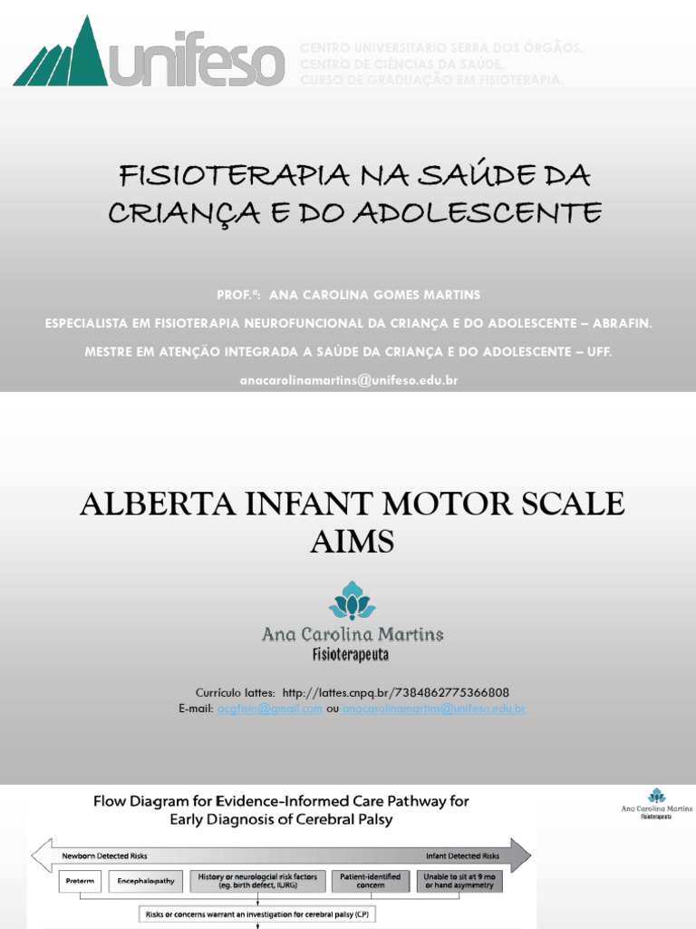 AIMS Alberta Motor Infant Scaile | PDF