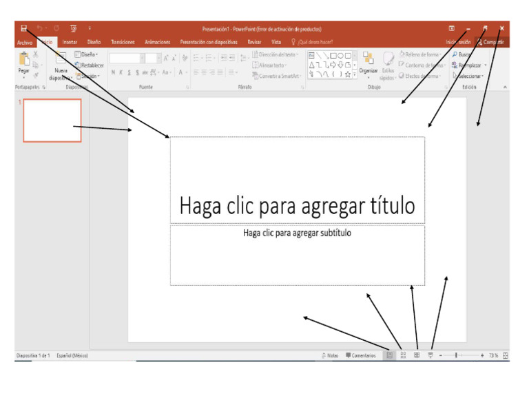 Interfaz Powerpoint | PDF