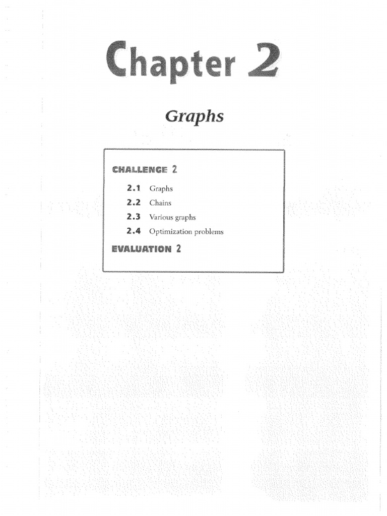 Math 3000 Graph Theory Chapter | PDF