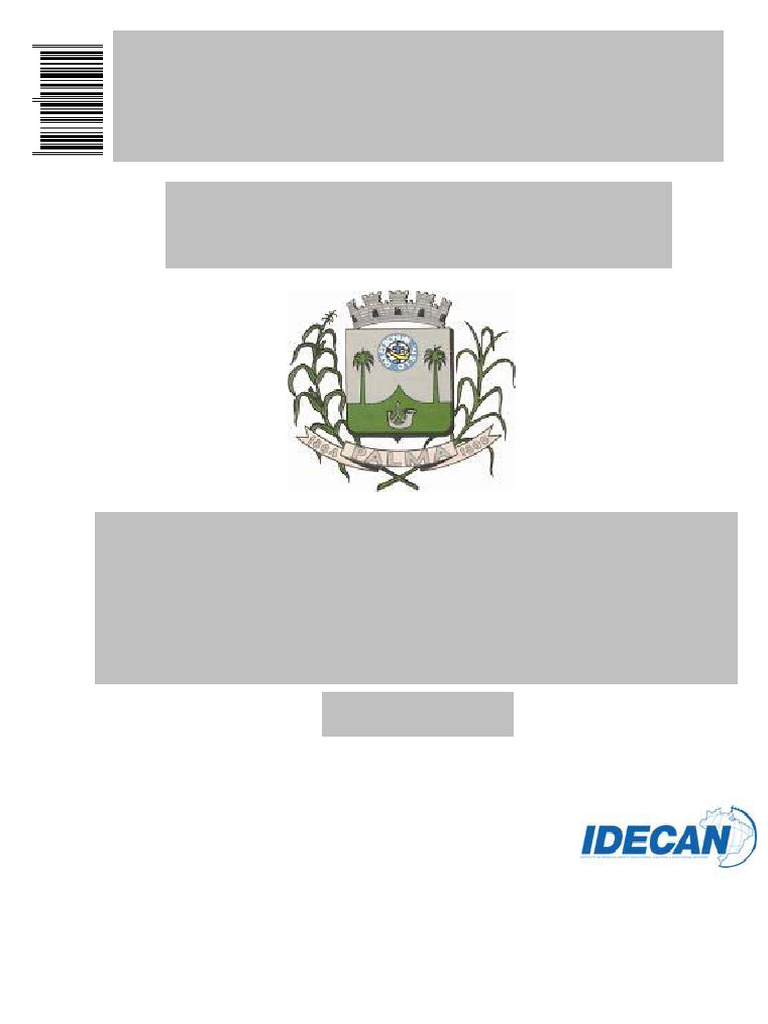 Prova - Agente Administrativo Idecan | PDF