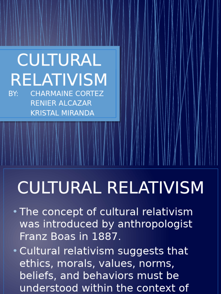 Cultural Relativism | PDF