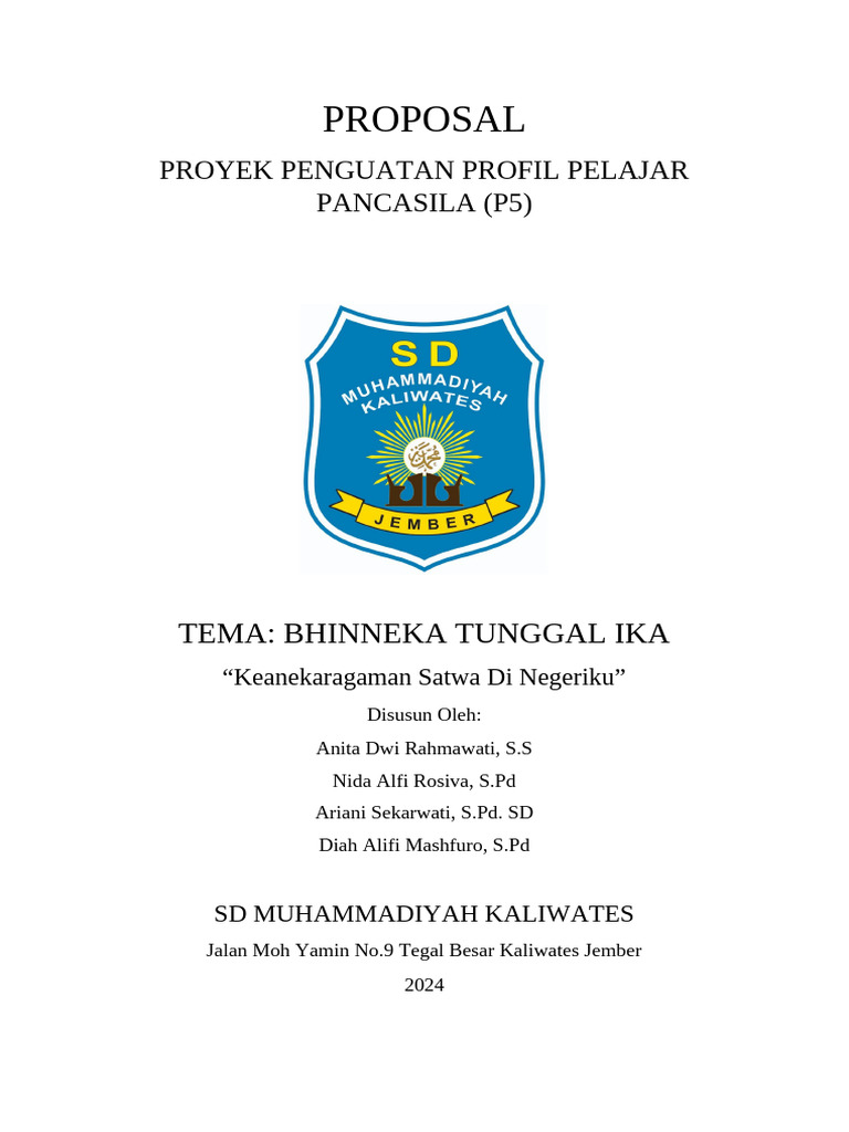 PROPOSAL Outing Class | PDF