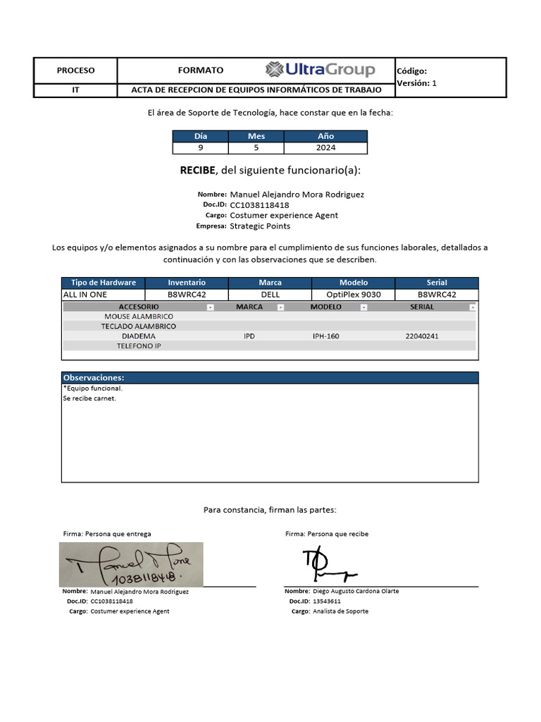 AR - B8WRC42 - Manuel Alejandro Mora Rodriguez - Customer Experience ...