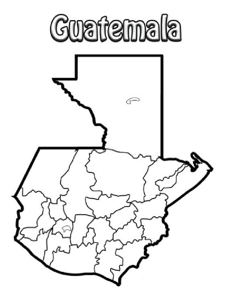 Mapa de Guatemala | PDF