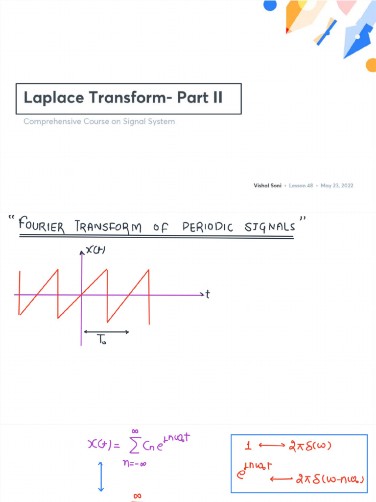 41.Laplace Transform Part II With Anno | PDF