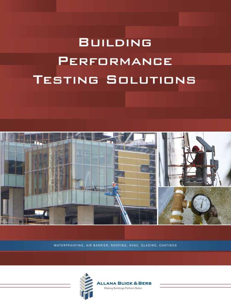 ABB Building Performance Testing Brochure | PDF