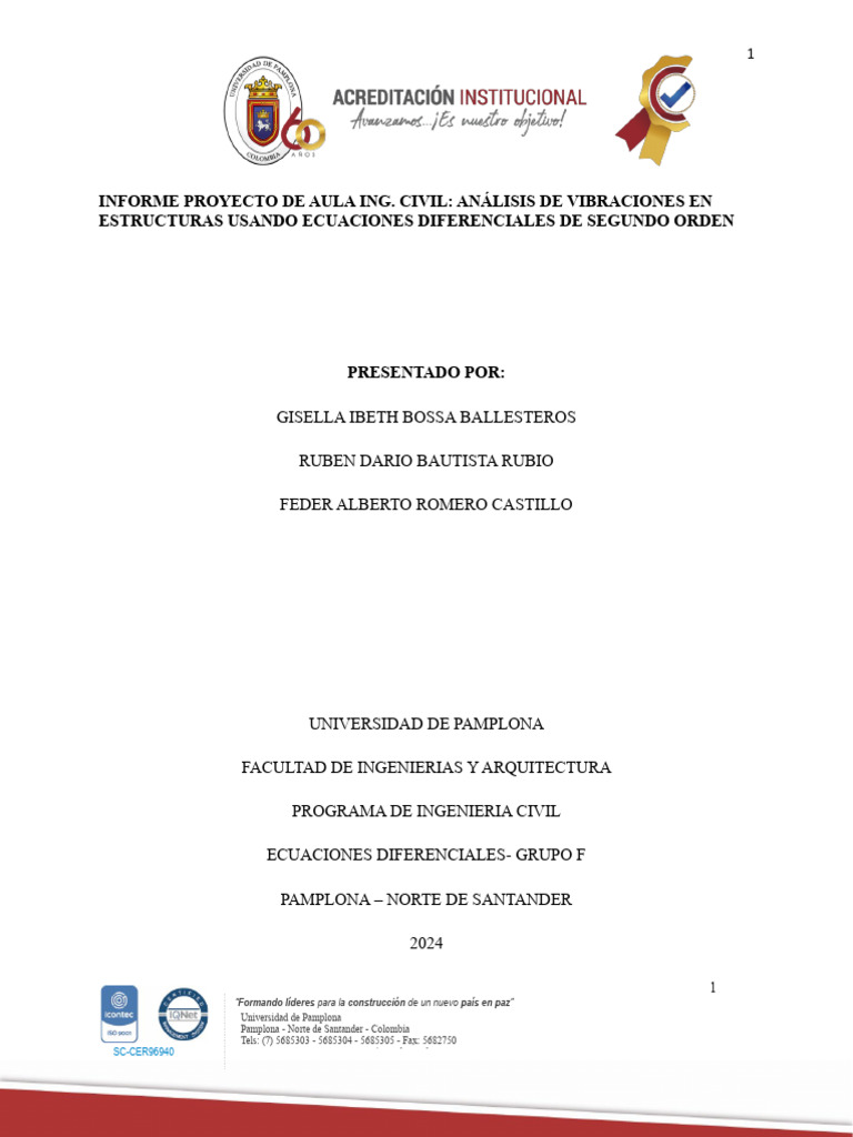 Informe Proyecto | PDF