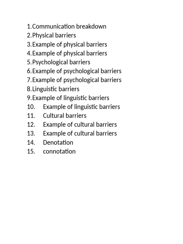 Communication Breakdown Quiz | PDF