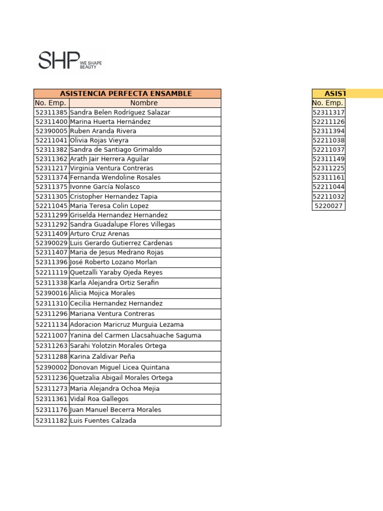 ASISTENCIA PERFECTA | PDF