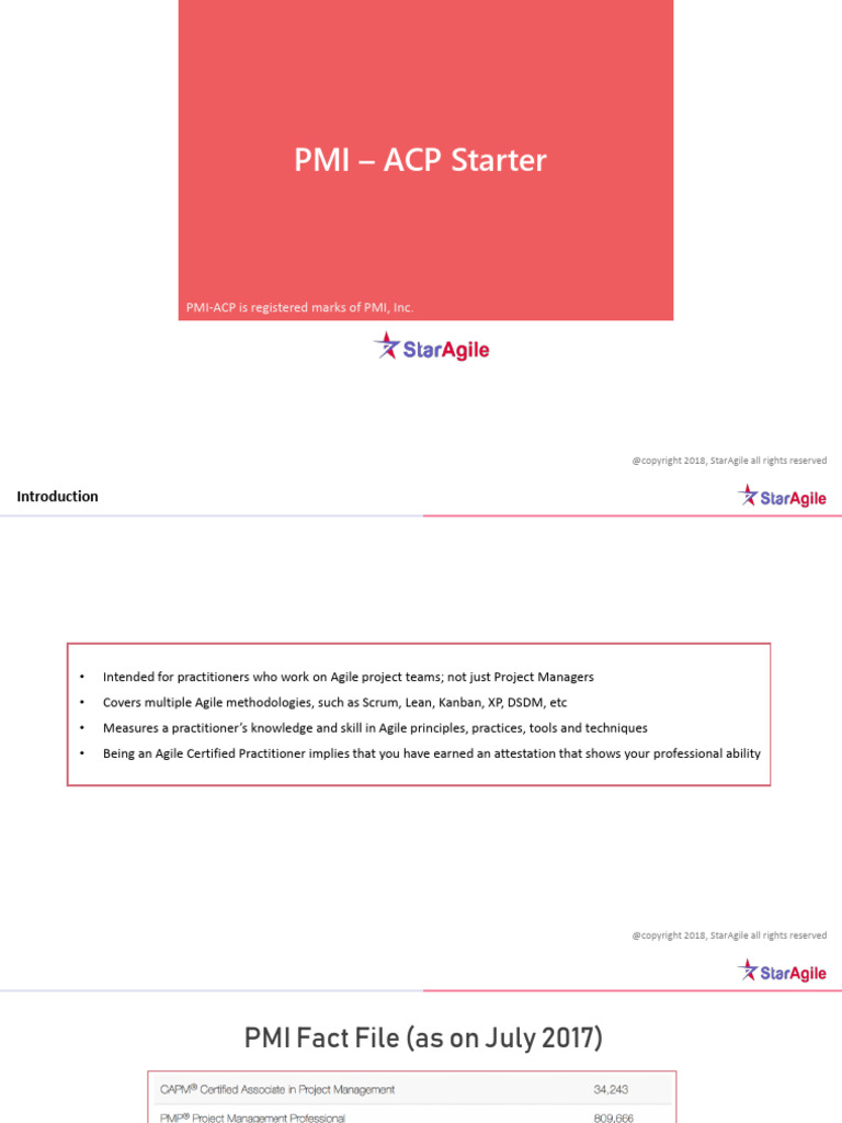 Pmi Acp | PDF