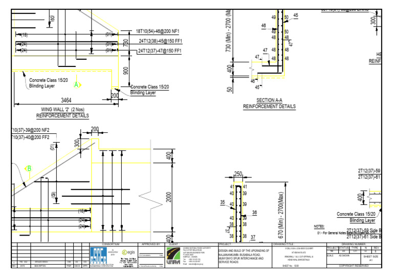 Modified For Design 3 Cell 4.0m X 2.0m Box Culvert at Ch. 8+515.472 New ...