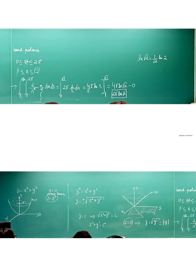 Cálc. IV Aula10!16!09 SEG Lousa | PDF