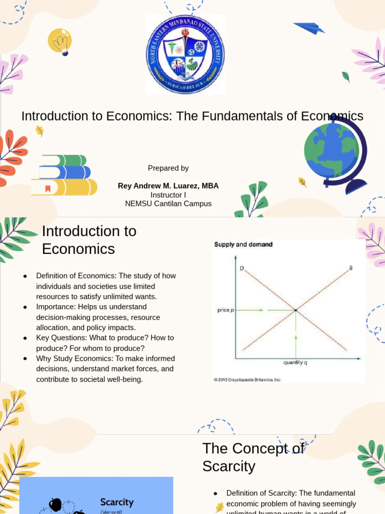 Introduction To Economics | PDF