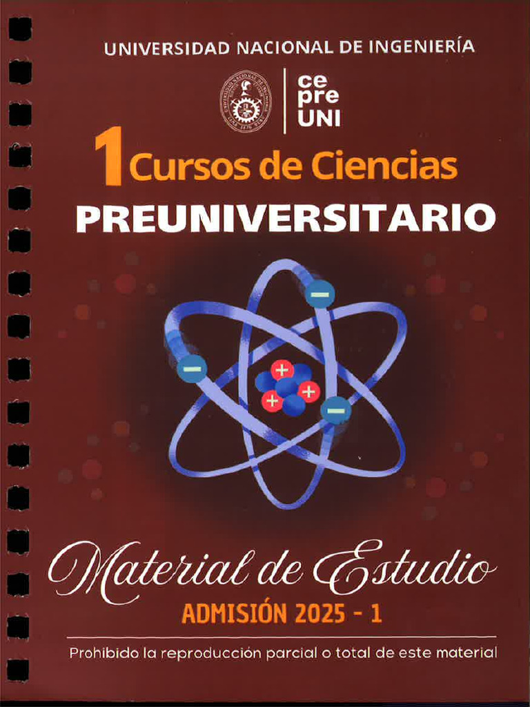 Libro 1 Cepre Uni 2025 1 V | PDF