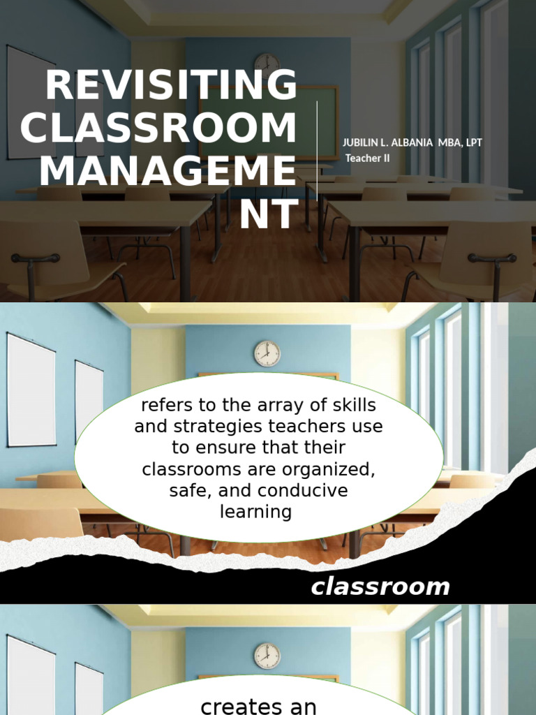Classroom Management | PDF