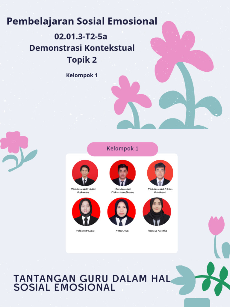 02.01.3-T2-5b Demonstrasi Kontekstual - Kelompok 1-Muhammad Fadel Rahman | PDF