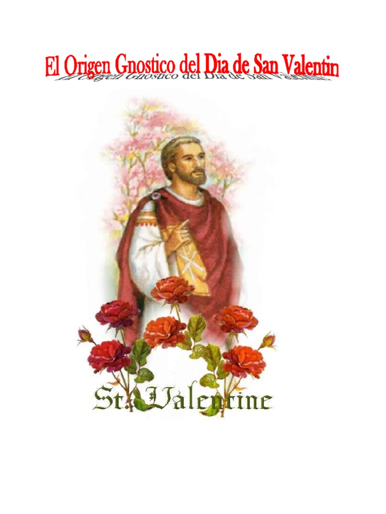 El Origen Cristiano Gnostico Del Dia de San Valentin | PDF | Evangelios ...