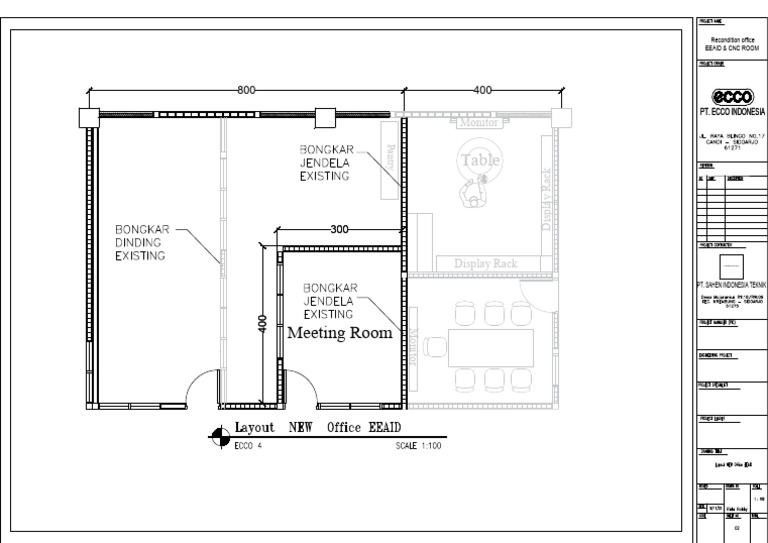Denah Eeaid Office New | PDF