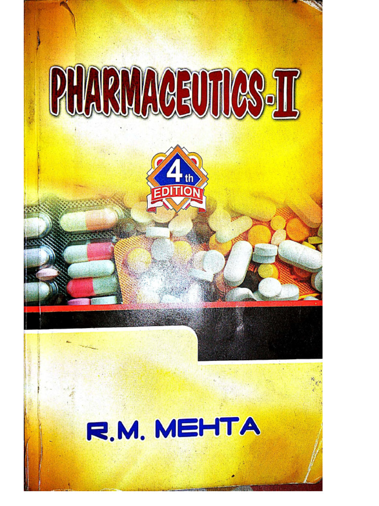 Pharmaceutics-2 R.M Mehta | PDF
