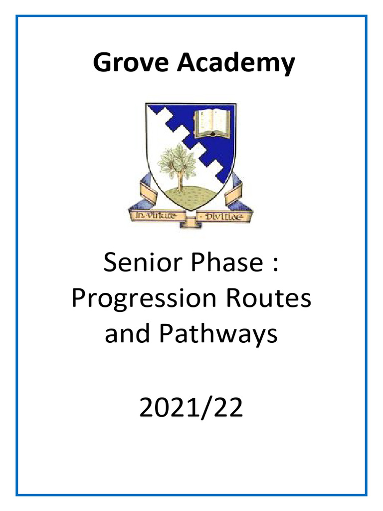 Senior Phase Pathways Booklet 21 22 | PDF