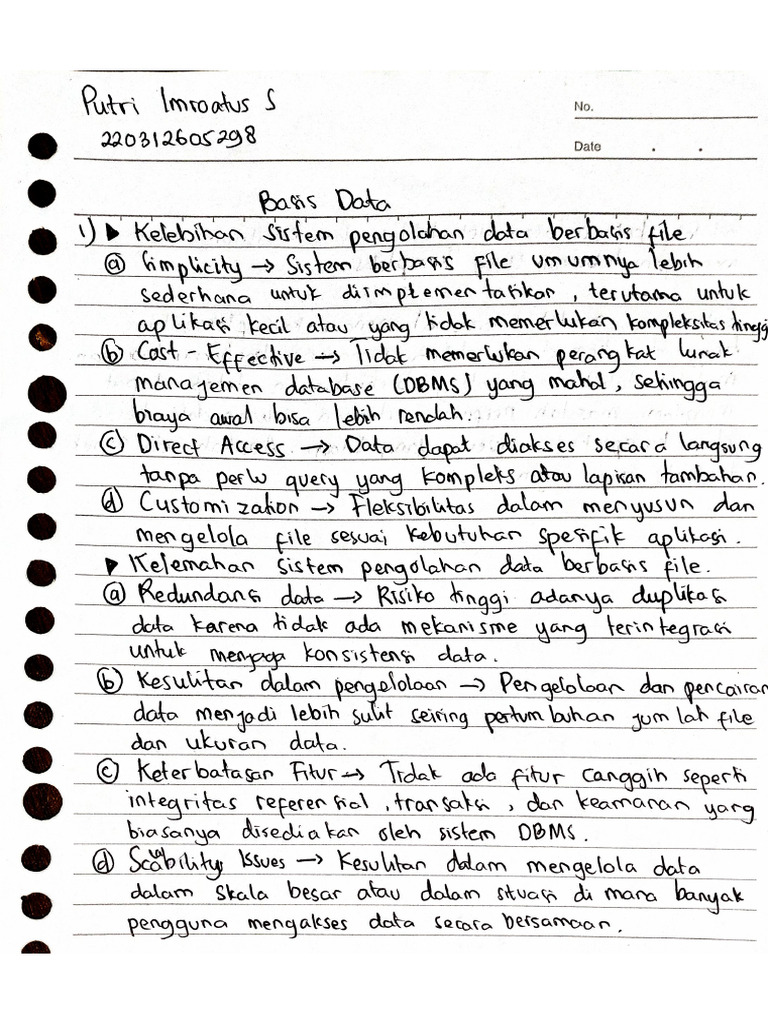 Tugas 1 Basis Data | PDF