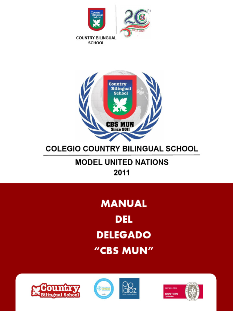 Reglamento CBS MUN 2024 | PDF | Naciones Unidas | Relaciones ...