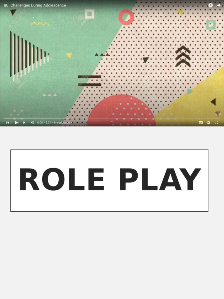 Role Play Rubrics | PDF