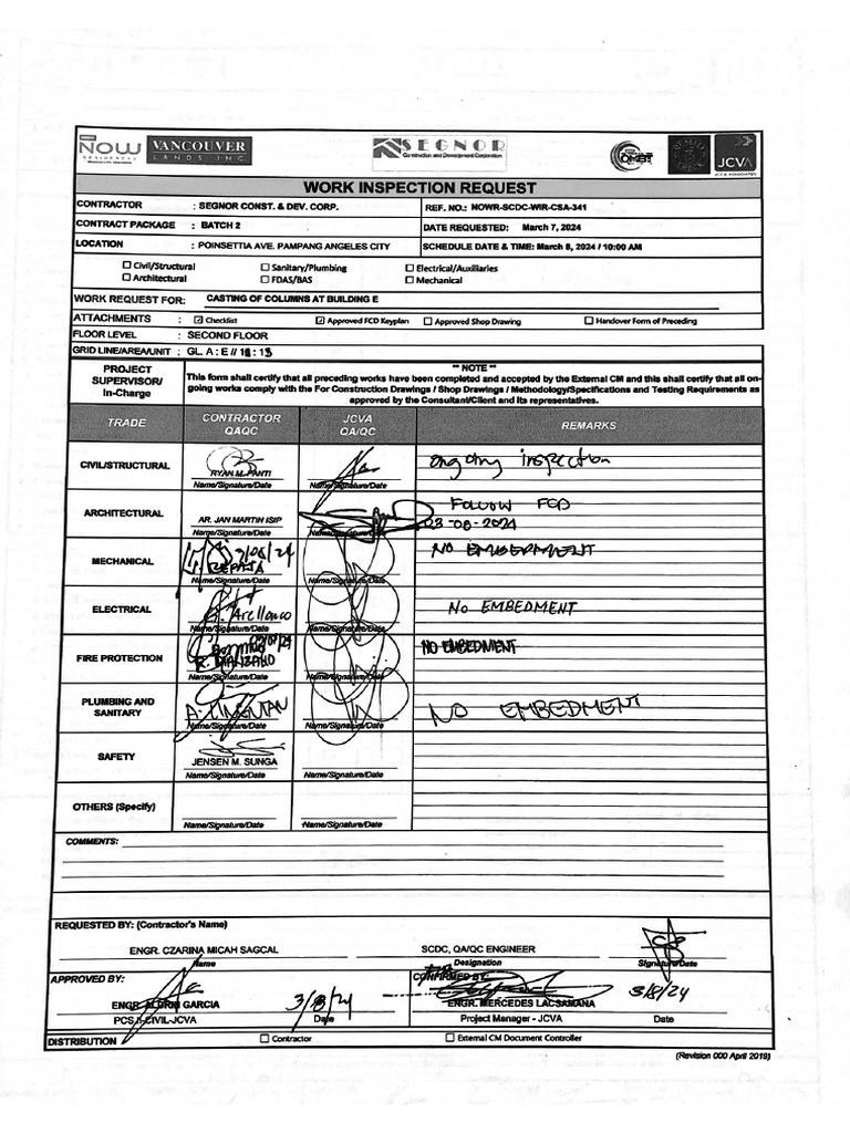 Nowr SCDC Wir Csa 341 | PDF
