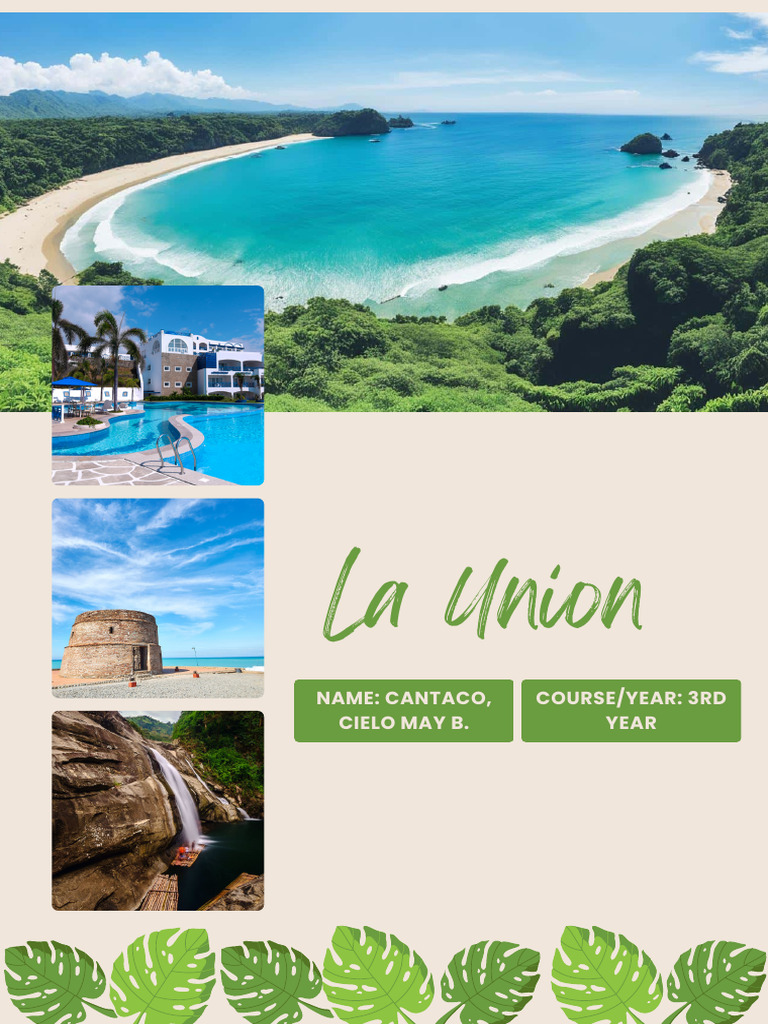 Green Creative Palawan Philippines Tour Poster | PDF