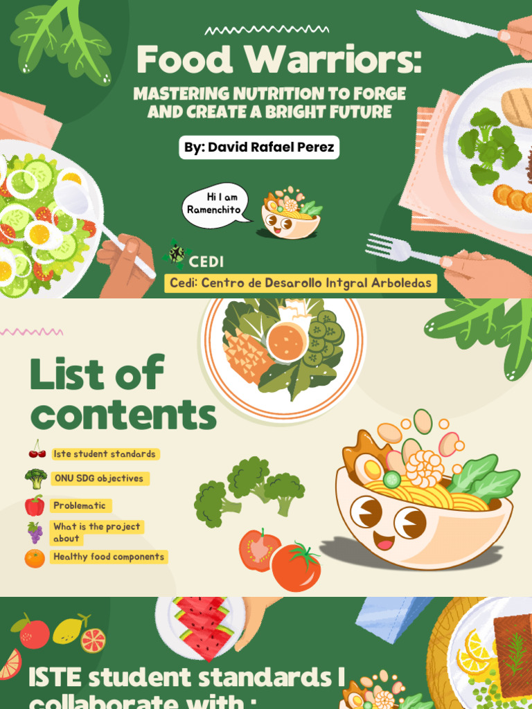 Food Warriors Mastering Nutrition and Forging Your Future | PDF