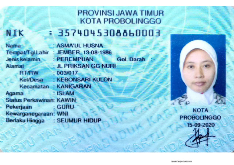 KTP Compressed Compressed-Dikompresi | PDF