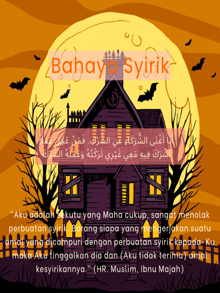 Poster Syirik | PDF