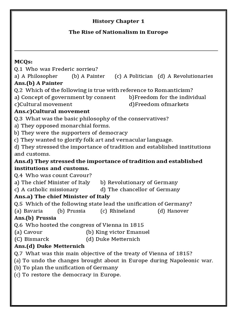 History Ch-1 Class10 | PDF