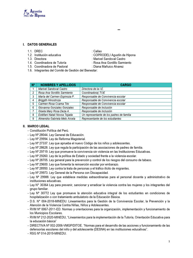 Plan Toe Actualizado Del 2024 | PDF