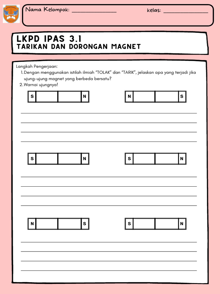 LKPD-IPAS 3.1 Tarikan Magnet | PDF