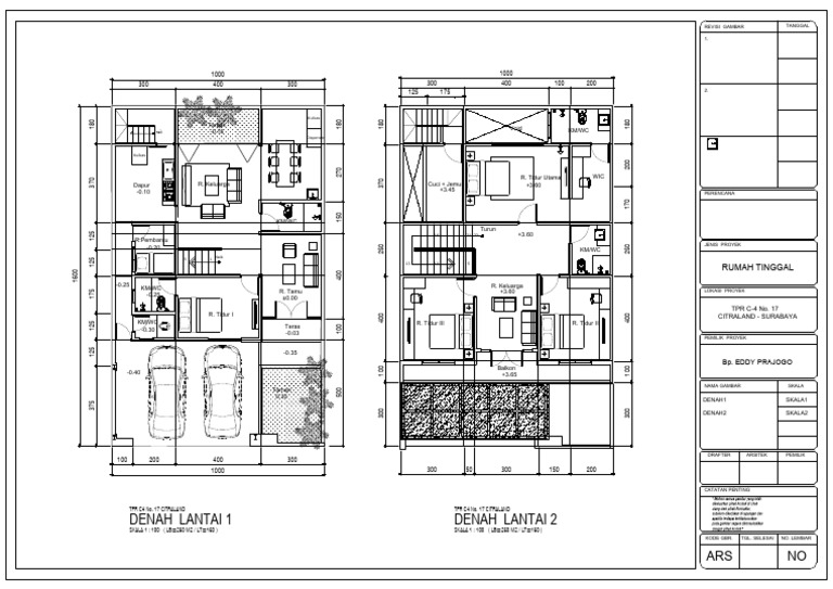 Layout Denah-Rev2 Model | PDF
