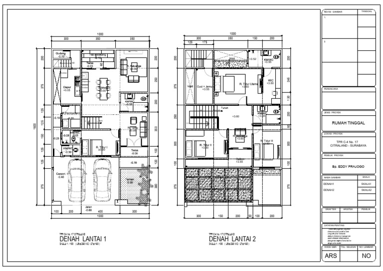 Layout Denah-Rev6 Model | PDF