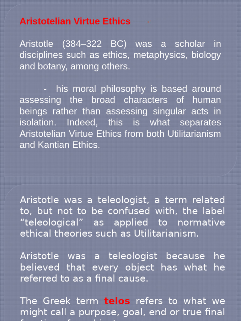 Aristotles Virtue | PDF