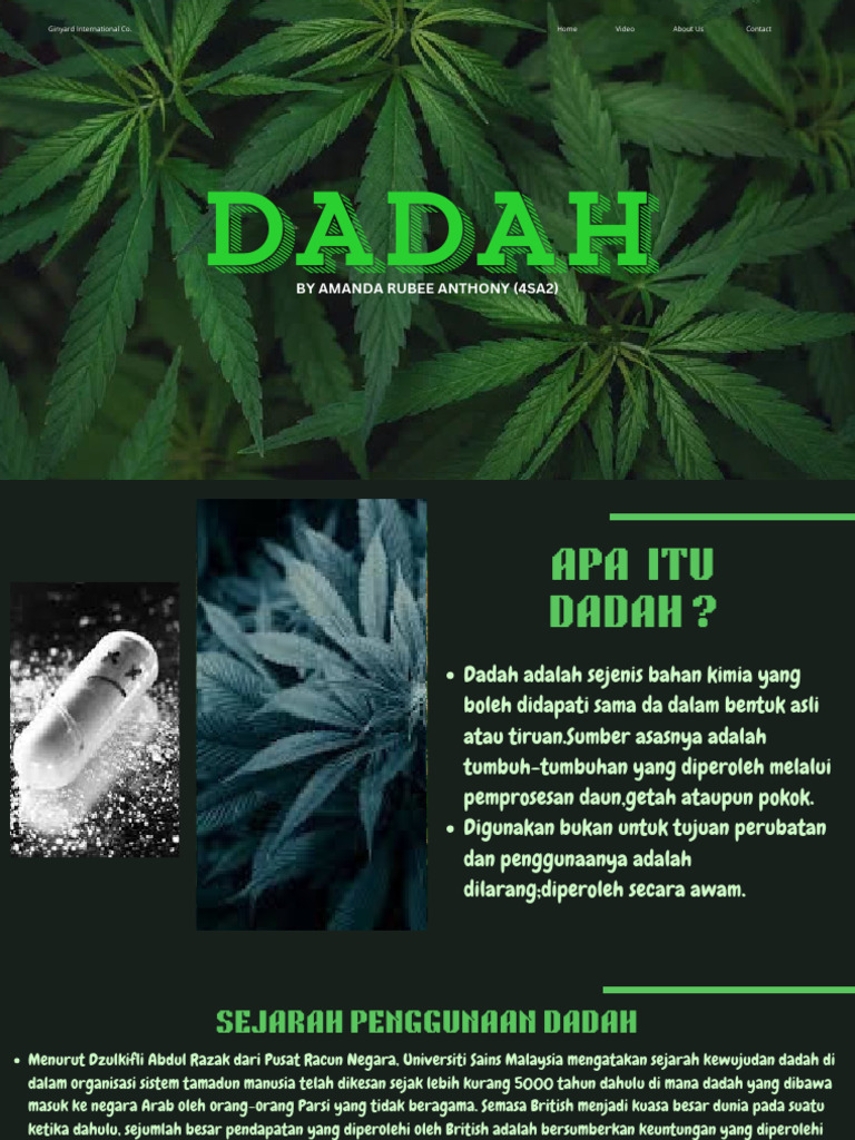 dadah slide | PDF