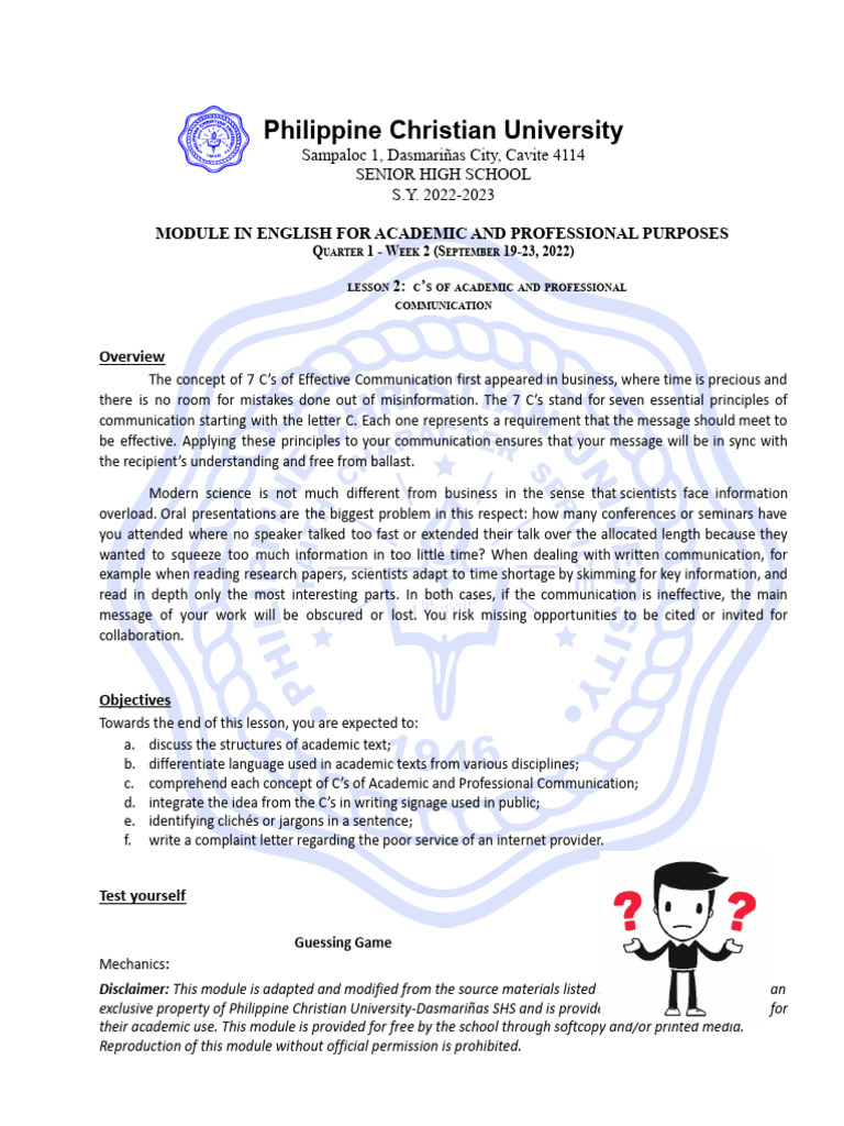 Eapp 1STQRTR Module Week2 | PDF