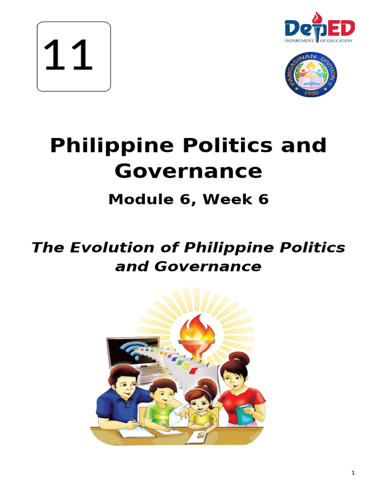 PPG Module 1 Week 6 | PDF | President Of The Philippines | World Politics