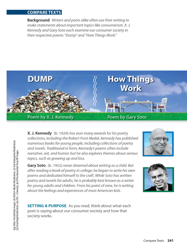 Dump and How Things Work Texts | PDF