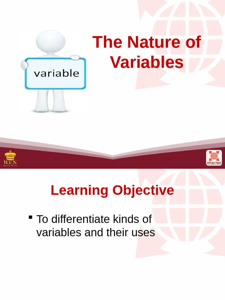 3 the Nature of Variables | PDF