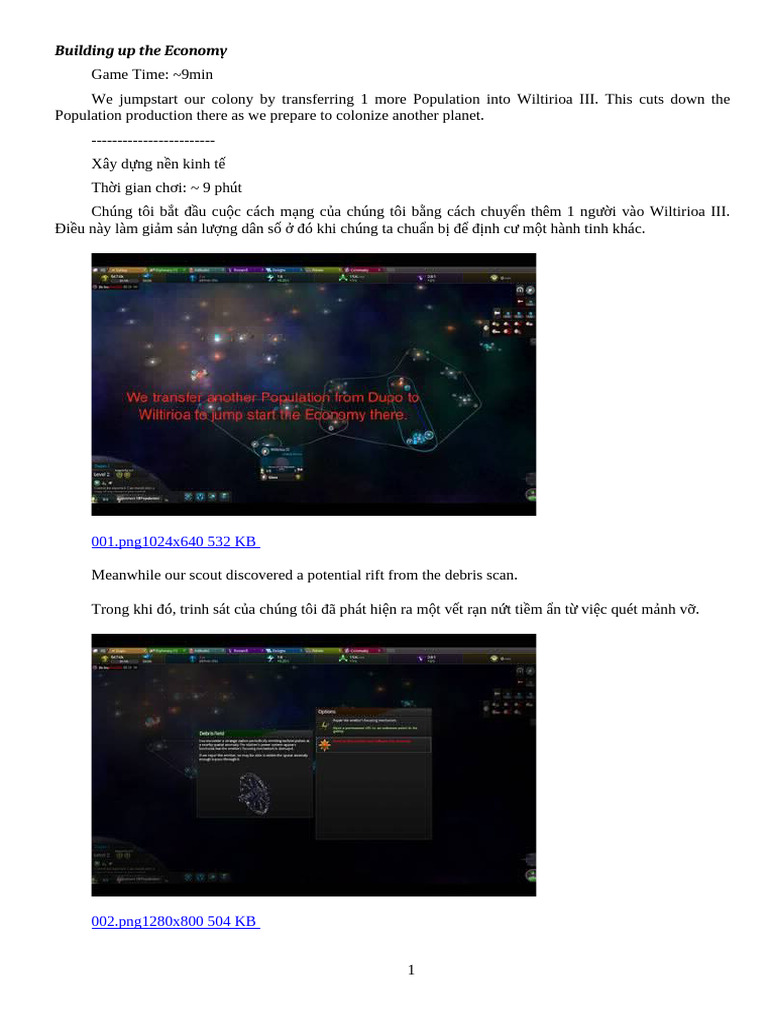 Star Ruler 2 Building up the Economy | PDF