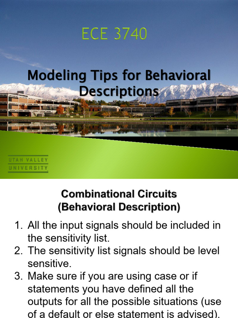 Modeling Tips | PDF
